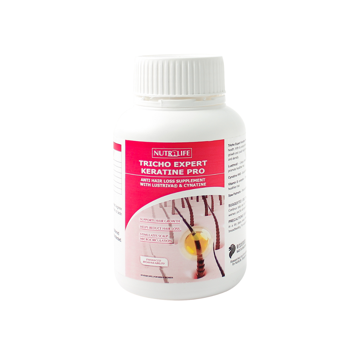 Tricho Expert Keratine Pro 30 Vegecaps | NutriLife
