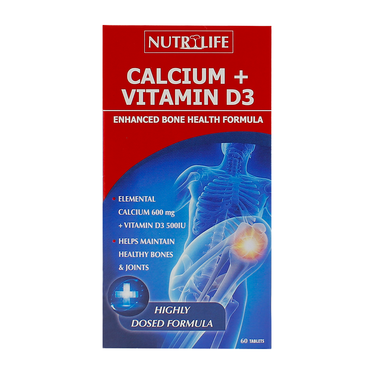 Buy NutriLife Calcium + Vitamin D3 | NutriLife