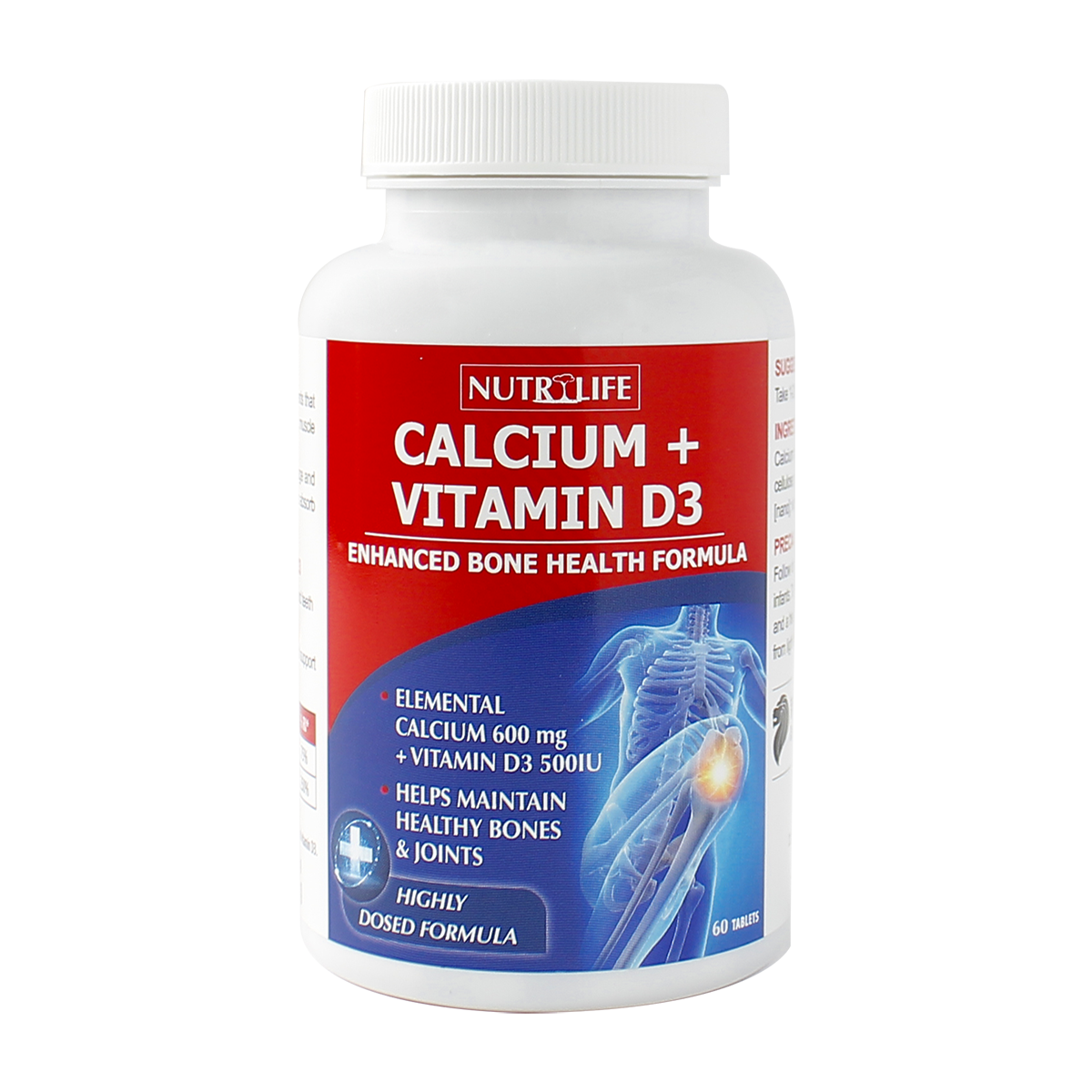 Buy NutriLife Calcium + Vitamin D3 | NutriLife