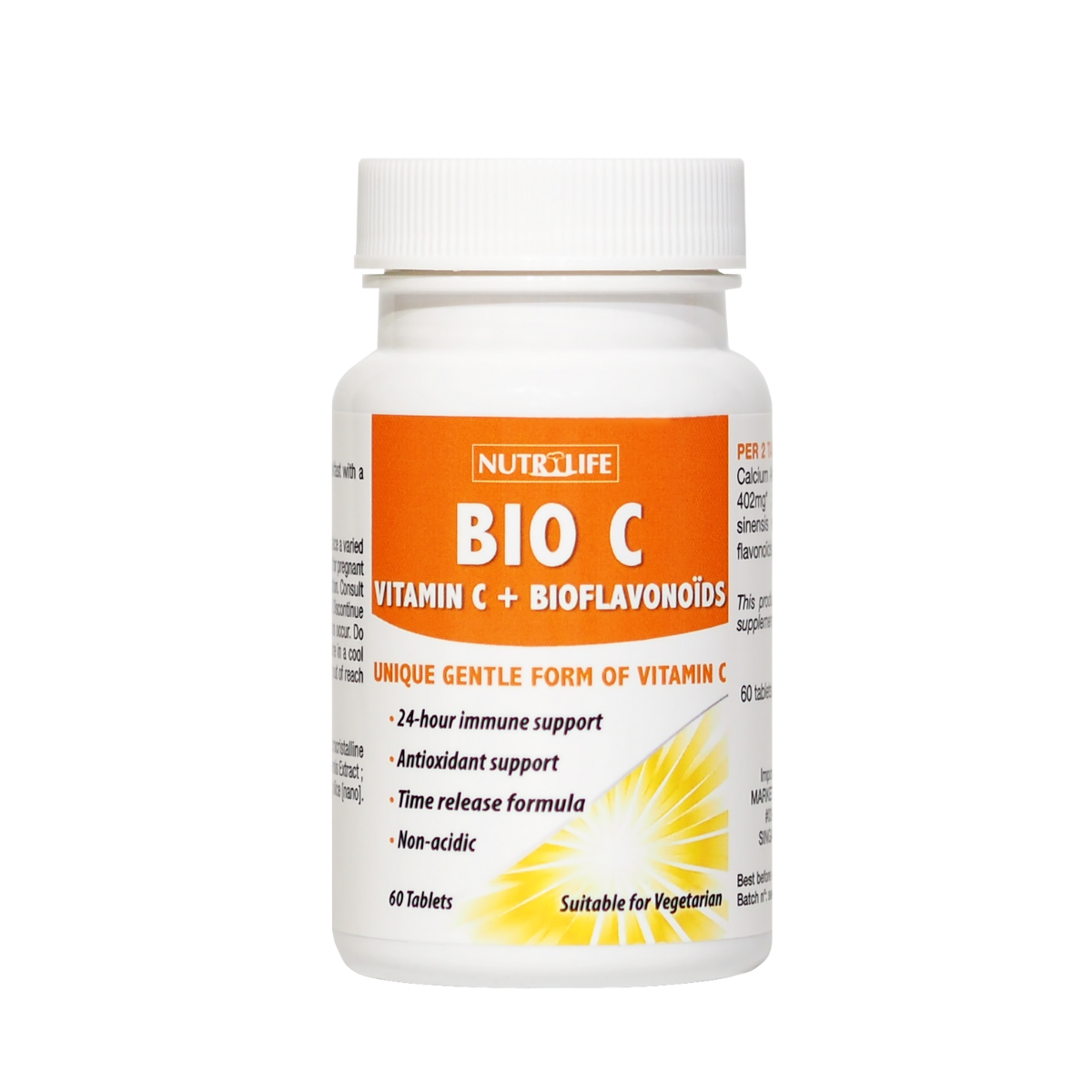 Buy NutriLife Bio C Vitamin + Bioflavonoids | NutriLife