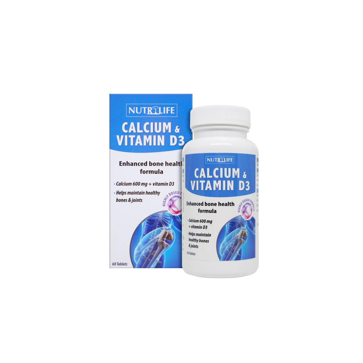 Buy NutriLife Calcium + Vitamin D3 | NutriLife