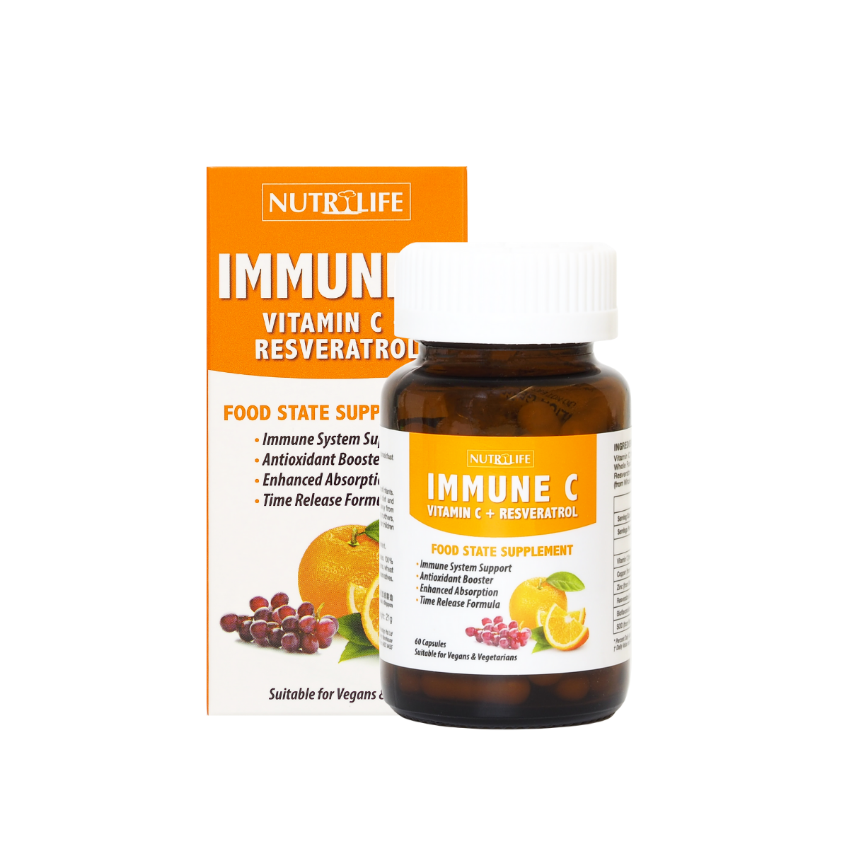 Buy NutriLife Immune C Vitamin C with Resveratrol - NutriLife SG ...